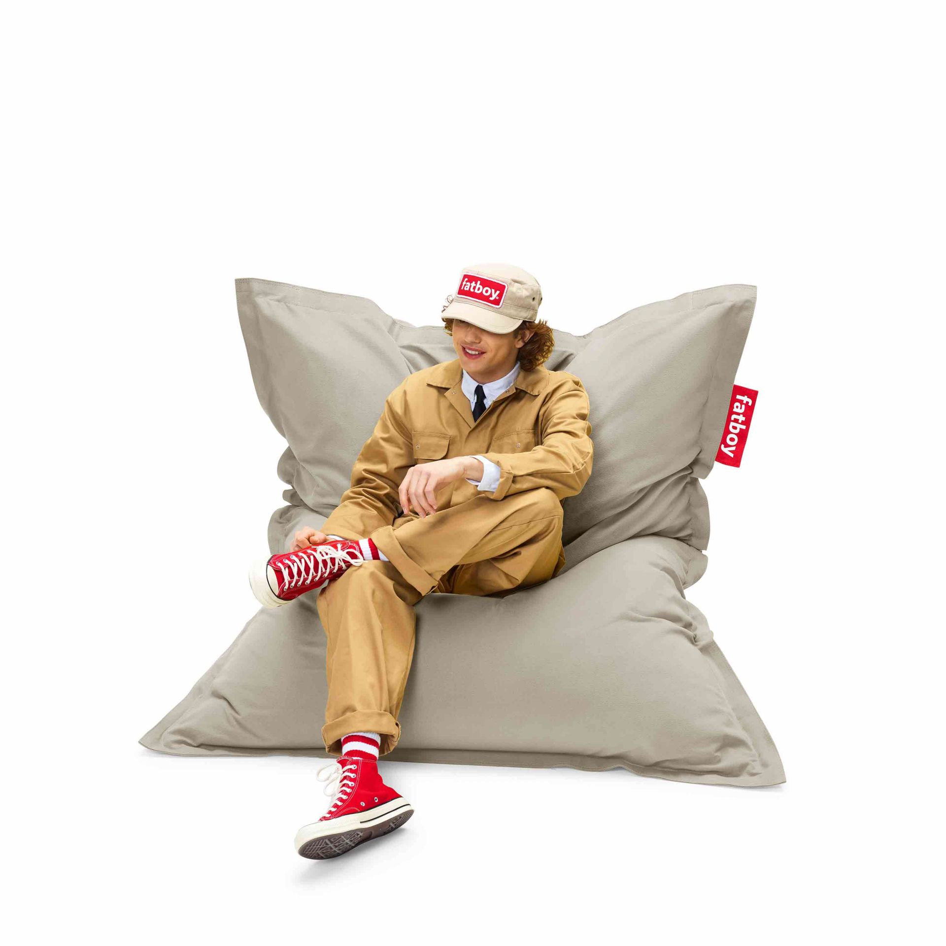 fatboy Sitzsack Original Stonewashed Silver Grey | 780770