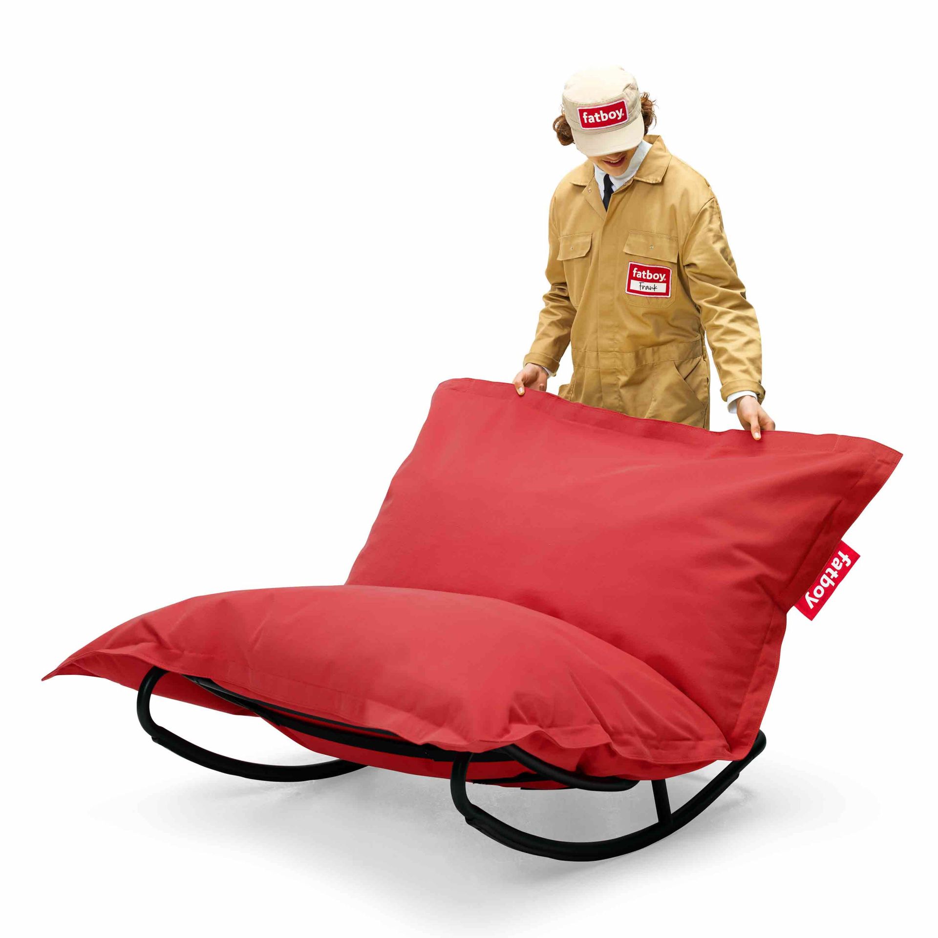 fatboy Sitzsack Original Stonewashed Rot | 780772