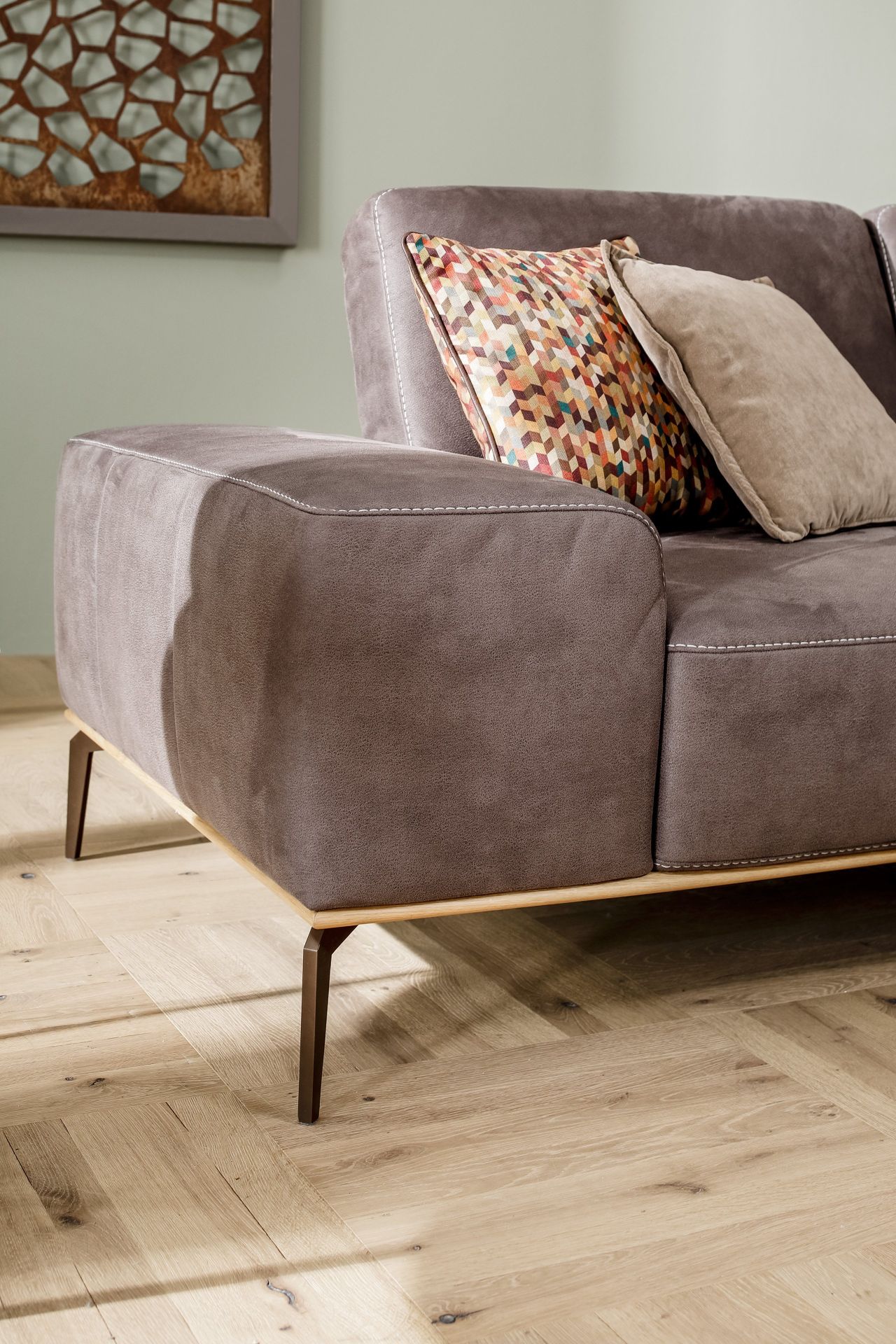 Willi Schillig Sofa Ecksofa Run Longchair Rechts Mocca | 780924